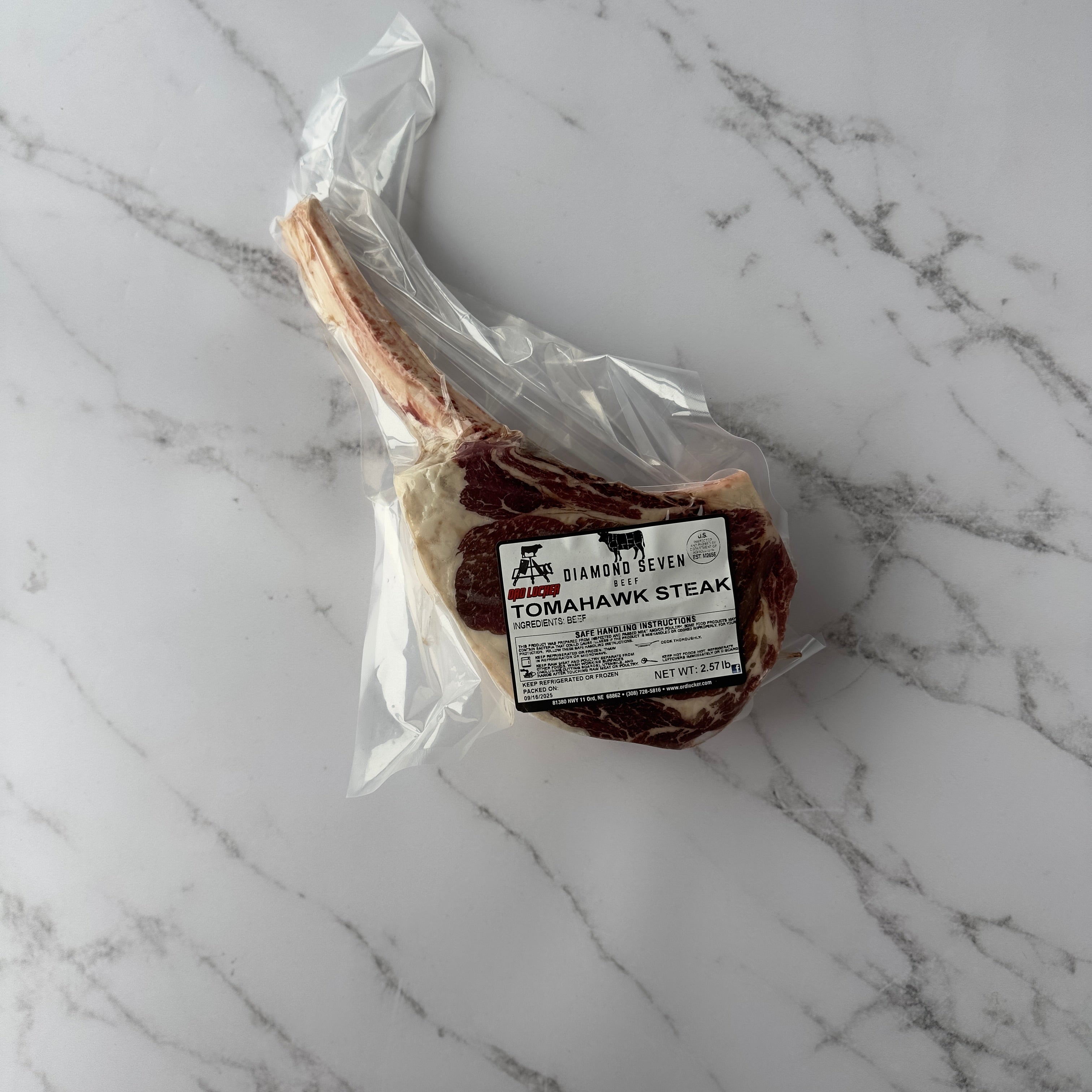 Tomahawk Ribeye – Diamond Seven Beef